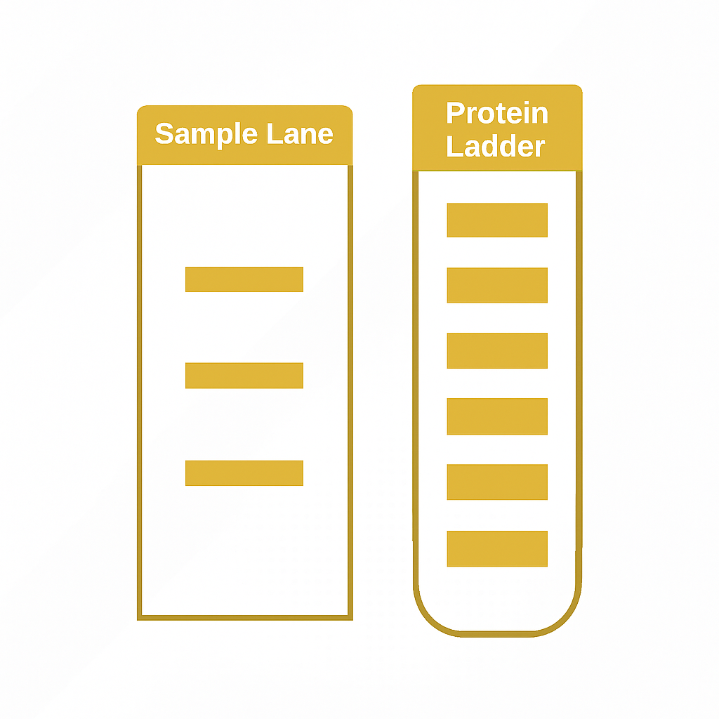 How to Interpret Bands in a Pre-Stained Protein Ladder (10–250 kDa) – NuSep